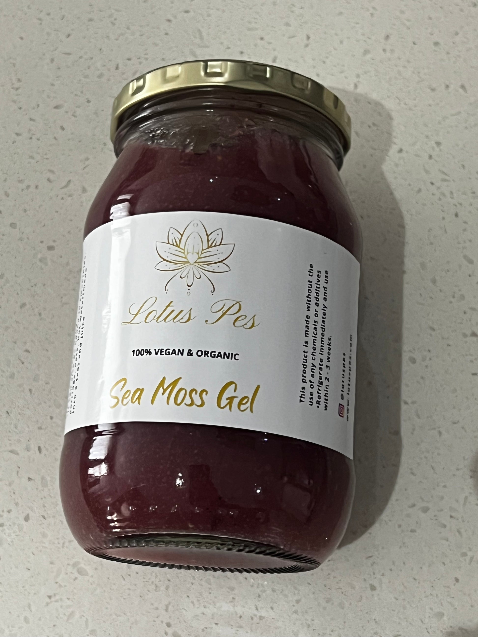 Berries Sea Moss Gel – Lotus Pēs