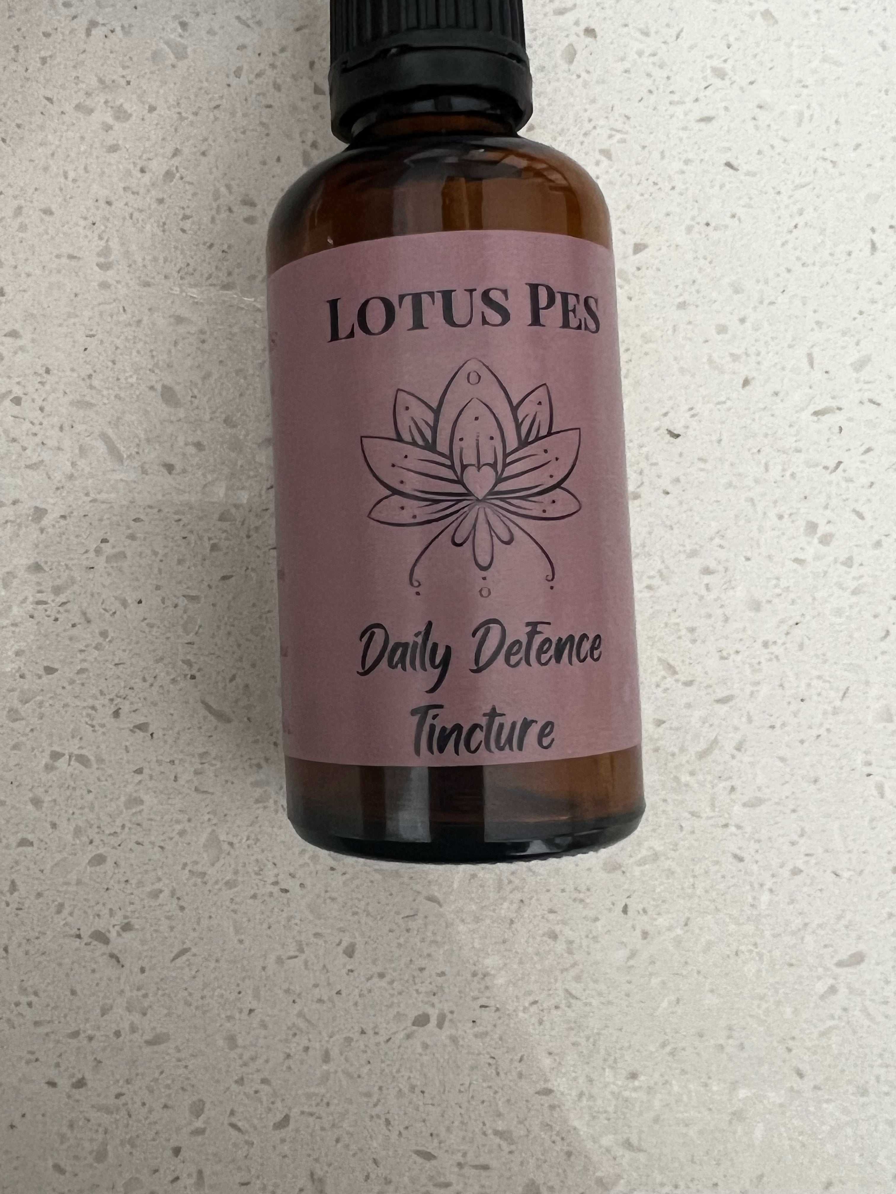 Daily Defence Tincture – Lotus Pēs