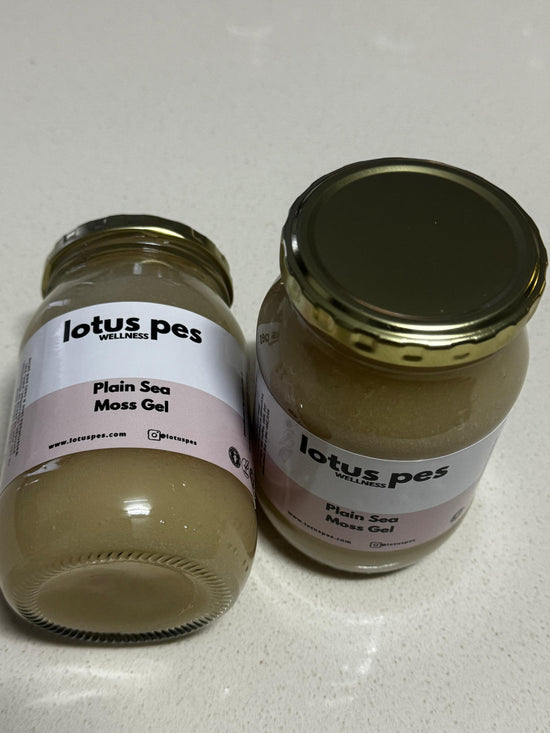 Plain Sea Moss Gel – Lotus Pēs