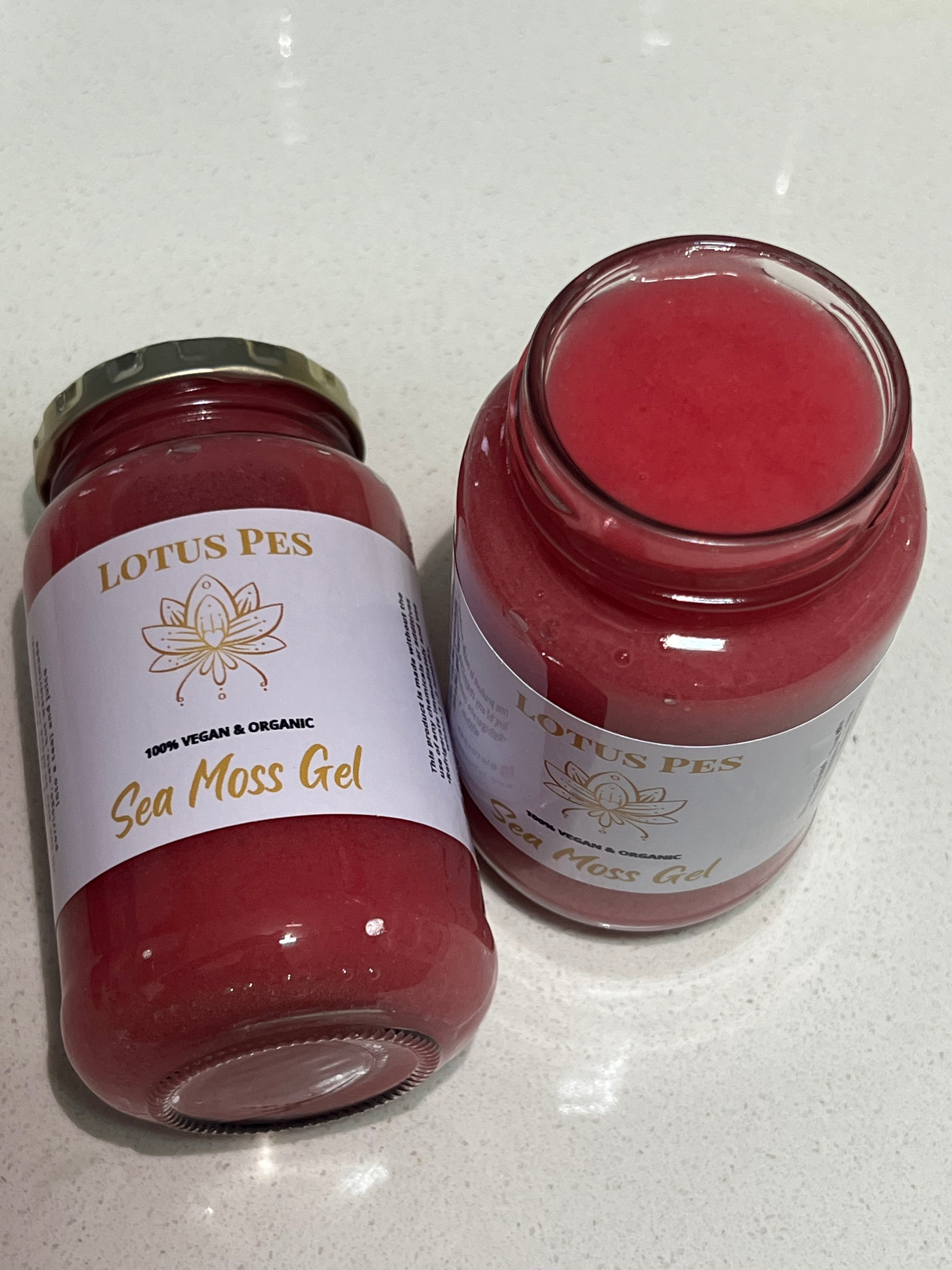 Dragonfruit & Watermelon Sea Moss Gel – Lotus Pēs