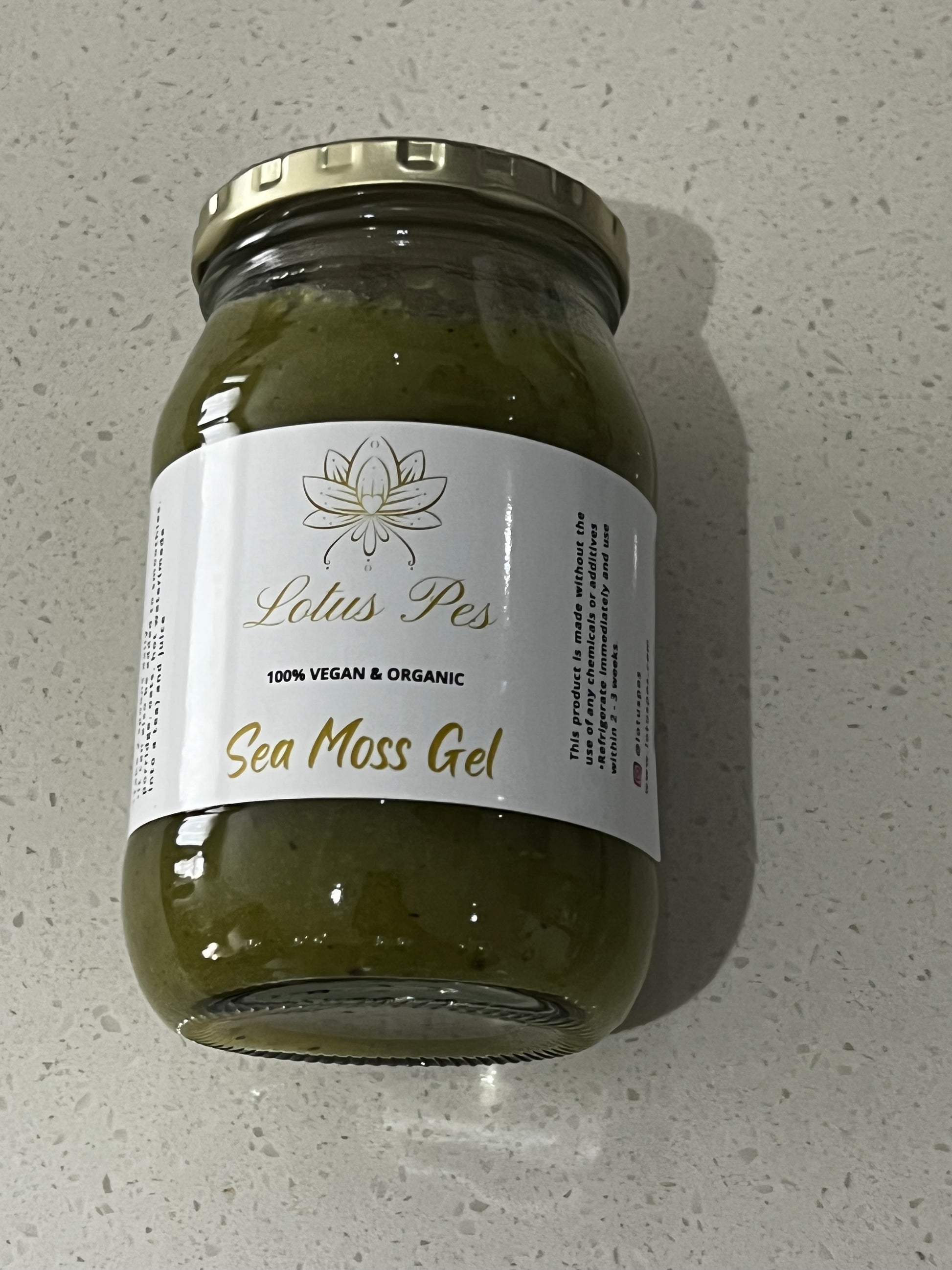 Chlorophyll Sea Moss Gel – Lotus Pēs