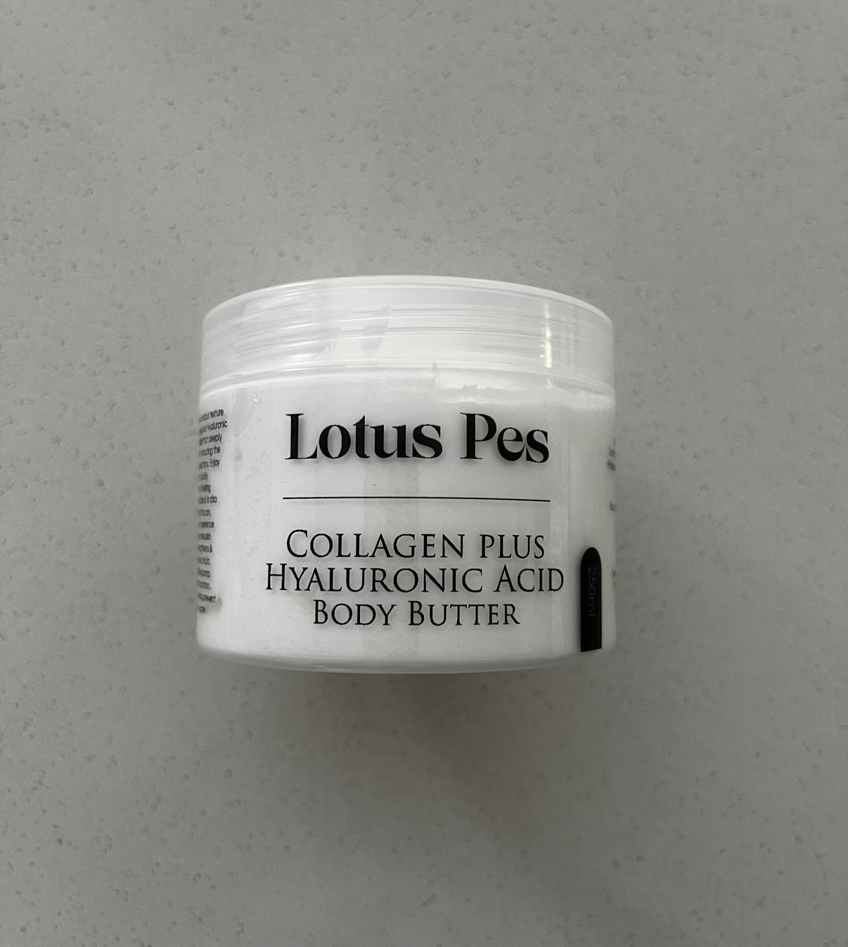 COLLAGEN PLUS HYALURONIC ACID BODY BUTTER – Lotus Pēs