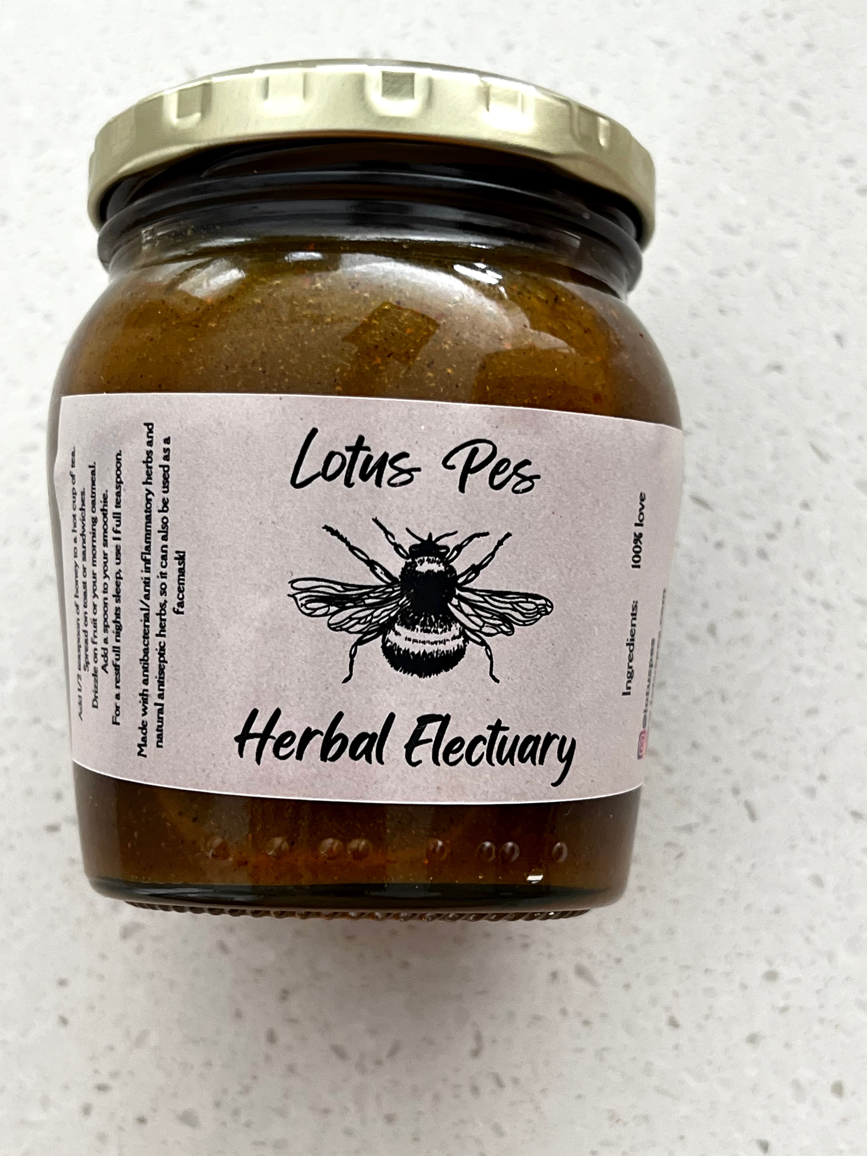 Honey Bomb Herbal Electuary – Lotus Pēs