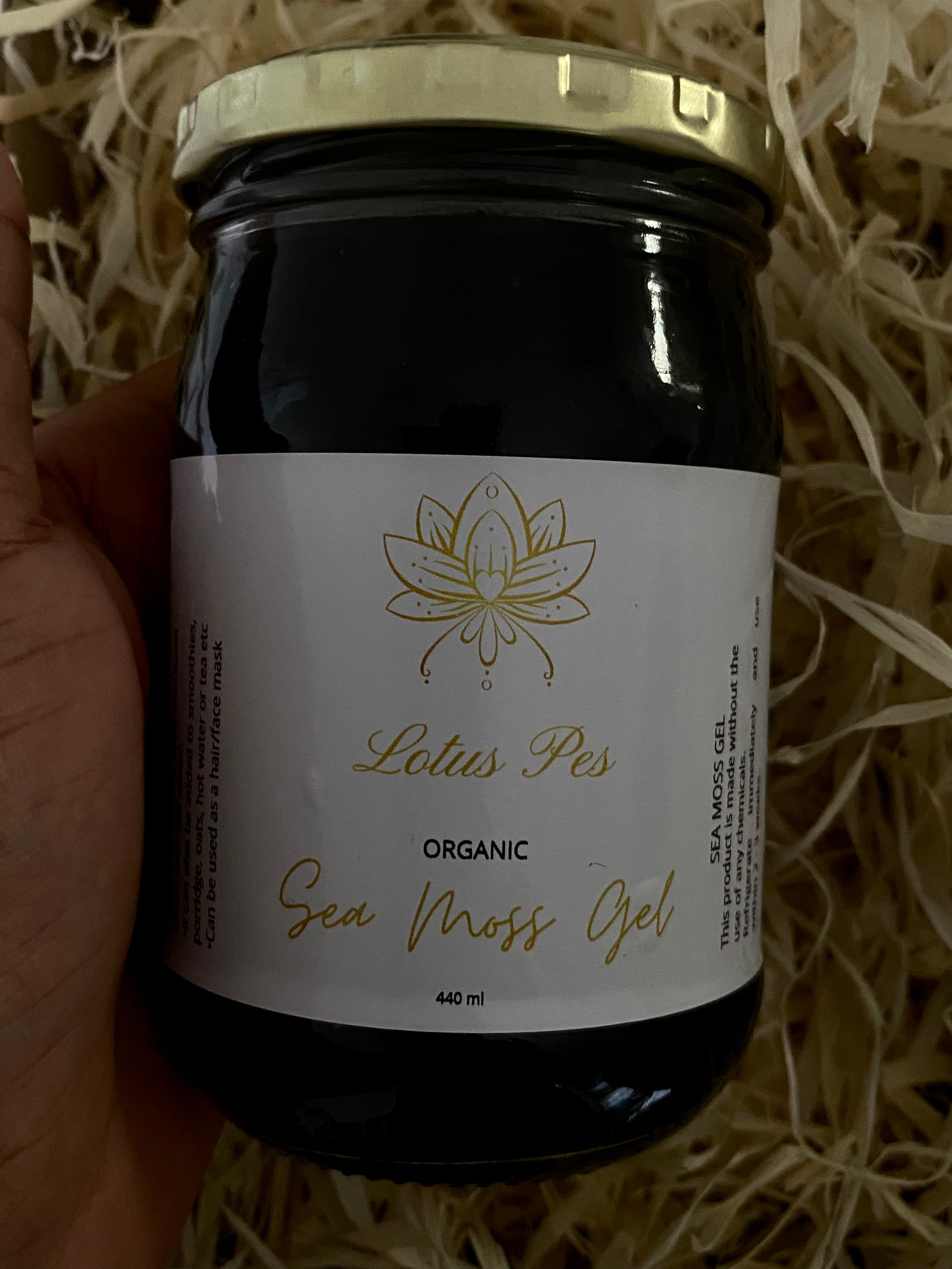 Activated Charcoal Sea Moss Gel – Lotus Pēs